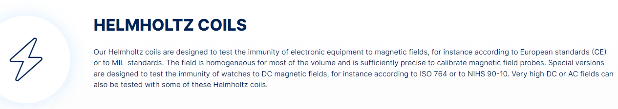 HELMHOLTZ COILS - dolevltd